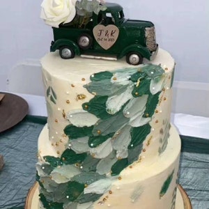 Farmhouse Wedding Cake Topper / Barn Wedding Cake Topper / Country ...