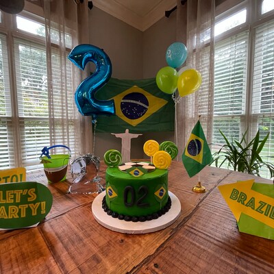 35 Brazil Party Theme Photo Booth Props, Brazilian Themed Party Props ...