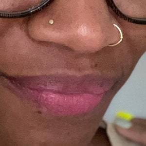 Paw Print Septum Ring Animal Lover Nose Ring Cat or Dog - Etsy