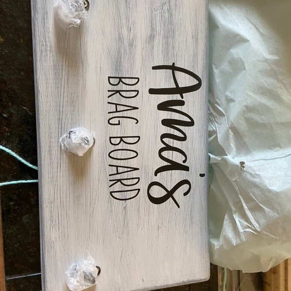 Nonna's Brag Board Wood Photo Display Sign | Mother's Day Gifts for ...