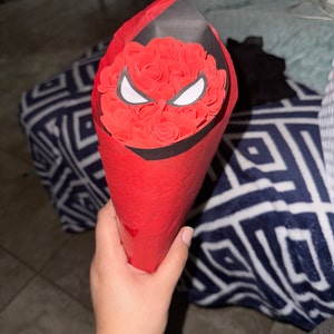 Spider-man Rose Bouquet - Etsy