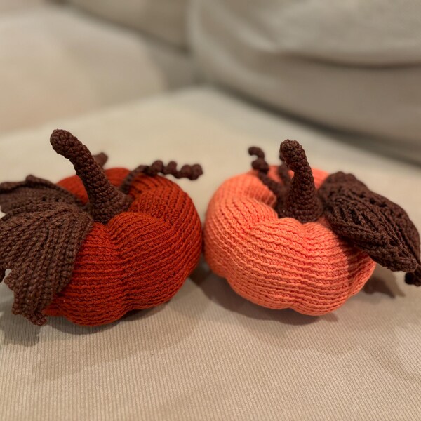 Digital Crochet Pattern pumpkin english Language - Etsy