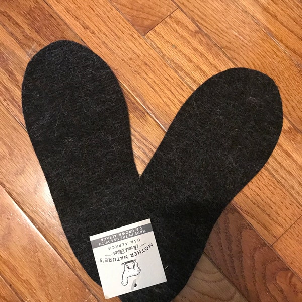 Felted Alpaca Insoles - Etsy