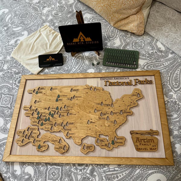 Custom USA National Parks Sign Personalized Wedding Sign National Park ...