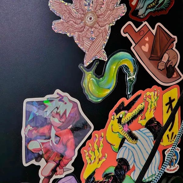 Transparent Slug Stickers – Transparent Gastropod Bug Die Cuts - Etsy