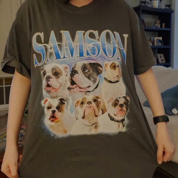 Comfort Colors® CUSTOM Bootleg Rap PET Shirt, Custom Pet, Custom Photo ...