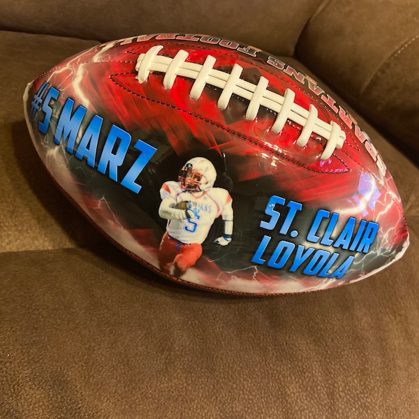 Custom Made Football - Personalized Football Gift, Customized Football ...