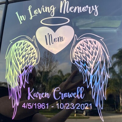 In Loving Memory Decal - Etsy