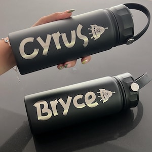 Personalized Kid Water Bottle, Back to School Gifts for Kids, Custom ...