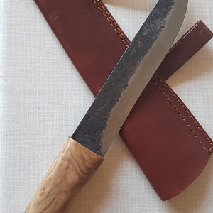 Wikinger Messer mit scharfer Klinge und mehrfarbigem Griff | Etsy