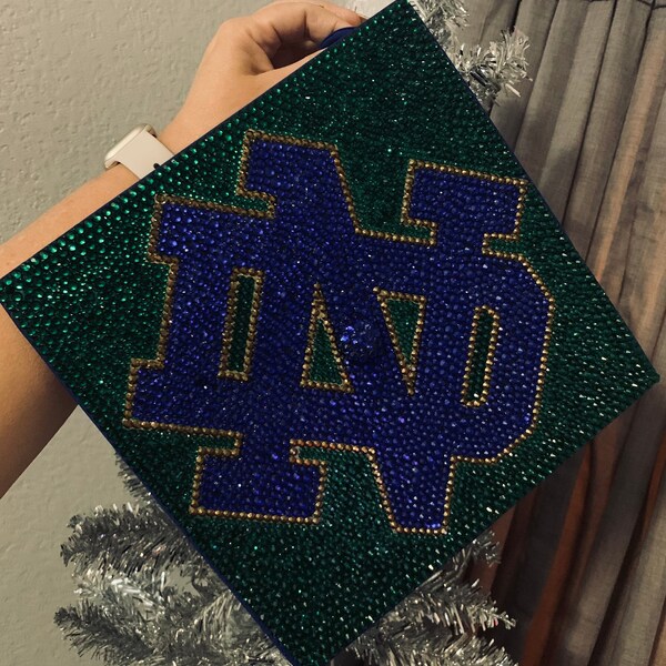 Custom Rhinestone Graduation Cap - Etsy