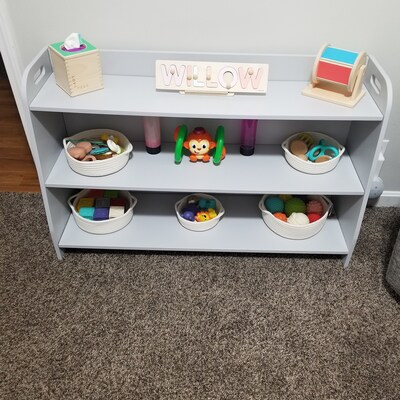 Original Modular Montessori Shelf Made From Certified Wood - Etsy