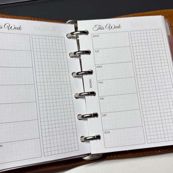 EDITABLE Dashboard Layout BIG Happy Planner Printable Insert, Dashboard ...