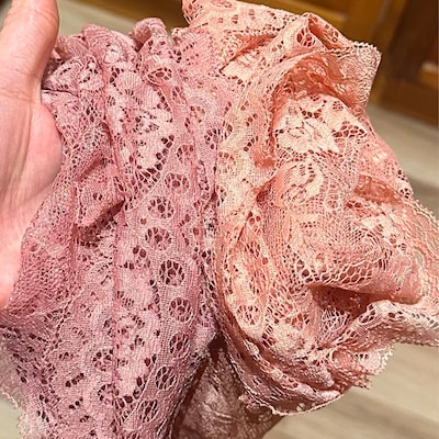 The Lace Co. Ivory Soft Clipped Wide Lace Trim 7.5 / 19 Cm - Etsy