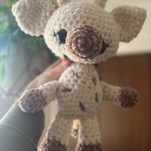 PATTERN: Plush Gemma the Giraffe Pattern Amigurumi Chunky Giraffe ...