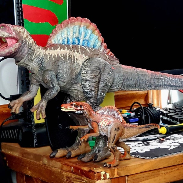 Spinosaurus Toy Replacement Head by Marco Makes - Etsy