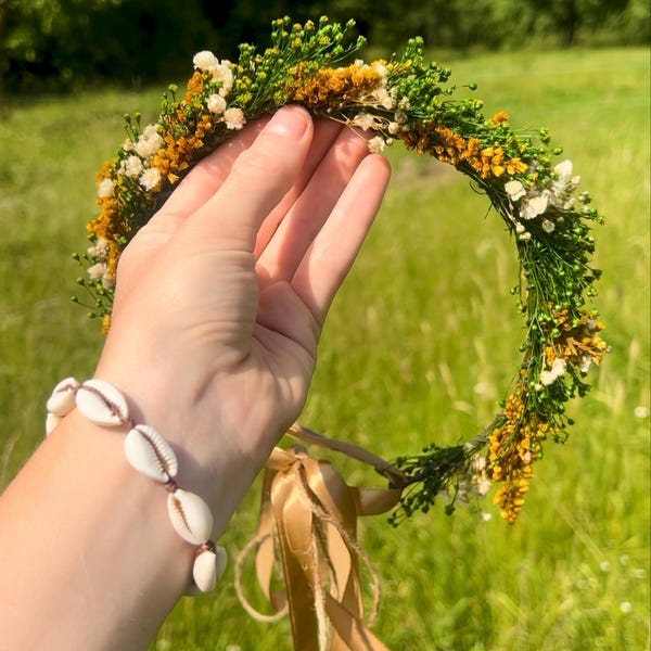 Colorful Spring Belt Wildflowers Belt Garden Wedding Bridal Accessories ...