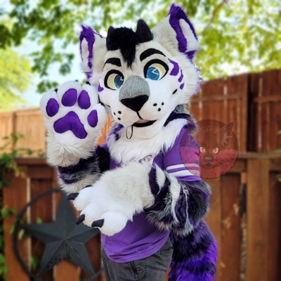 Toony Fox Fursuit Costume Expanding Foam Head Base - Etsy