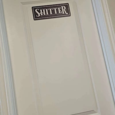 Copperhead Road Rustic Looking Aluminum Sign Color Imprint on Rustproof ...