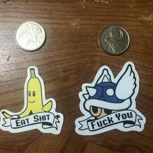 Chain Chomp Vinyl Sticker Mario Kart Nintendo - Etsy