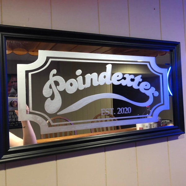 Custom Beer Mug Bar Mirrorlarge Bar Mirrorhome Bar Mirrorcustom ...