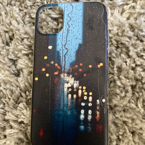 Rain Drops Design Phone Case Cover for iPhone 16 Pro Max 7,8 Samsung ...