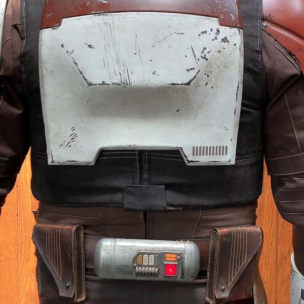 Mandalorian Back Armor, Can Be Custom Sized, Manufactured & Shipped ...
