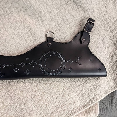 Leather Quiver Pattern / Belt Quiver / Viking Knotwork PDF SVG LASER - Etsy