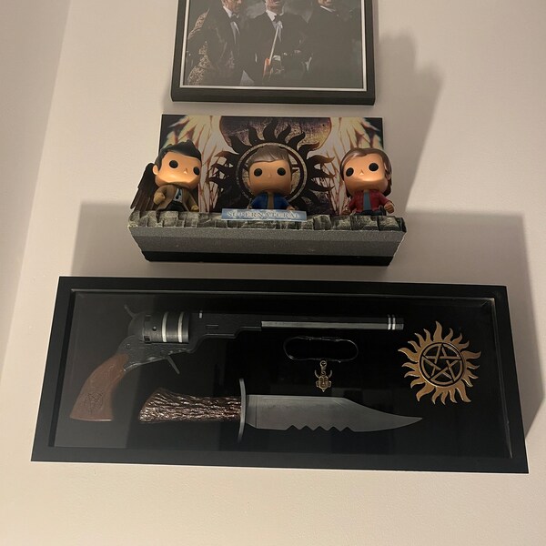 Supernatural Prop Shadow Box - Etsy