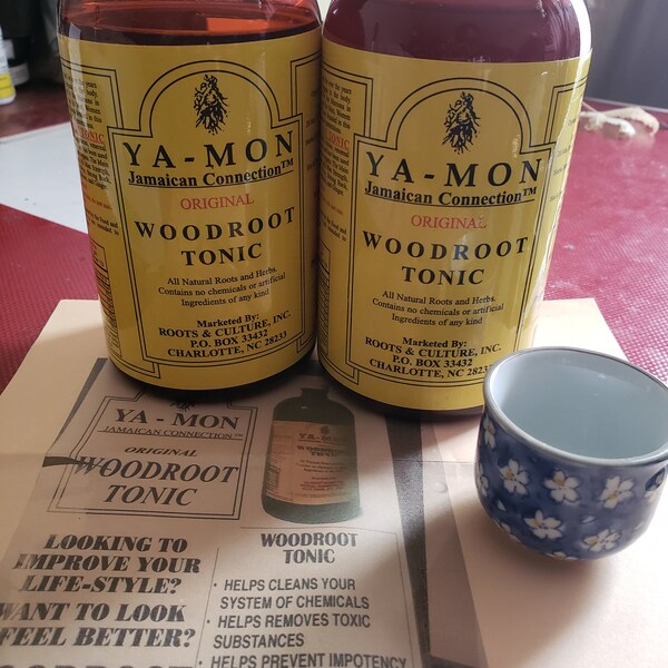 Ya-mon Woodroot Tonic 32 Oz Bottle - Etsy