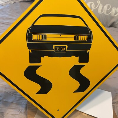 Tank Crossing Sign Military Safety Plackard Ordance Marker Gun Vehicle ...