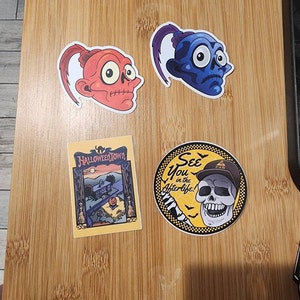 Halloweentown 3 Vinyl Matte Sticker Set - Etsy