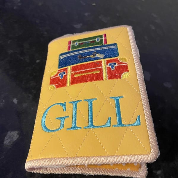 ITH A6 and A5 Set Notebook Cover Machine Embroidery File 8x12 ...