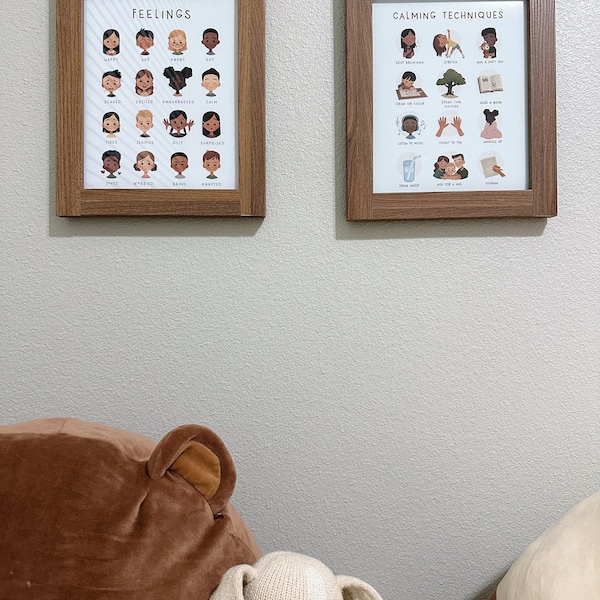 Feelings Poster, Calming Techniques, Calming Corner, Emotions Chart ...