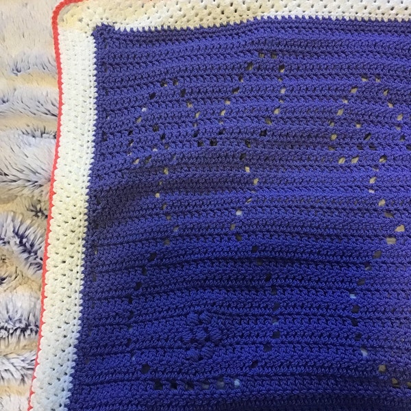 Peter Blanket Filet Crochet Blanket Pattern Baby Blanket Crochet ...