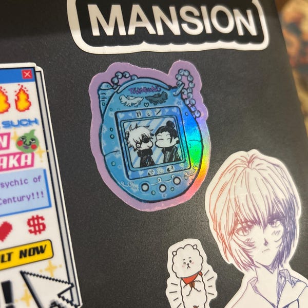 Jujutsu Anime JJK Goj0 Sticker Gift Waterproof Holographic for Water ...