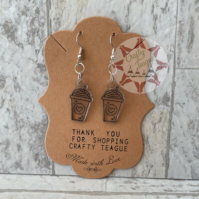 Off to the Coffee Shop Keychain SVG Ai EPS Files Coffee - Etsy Canada