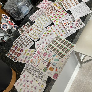 Set of 12 Monthly Budget Planner Stickers Happy Planner - Etsy