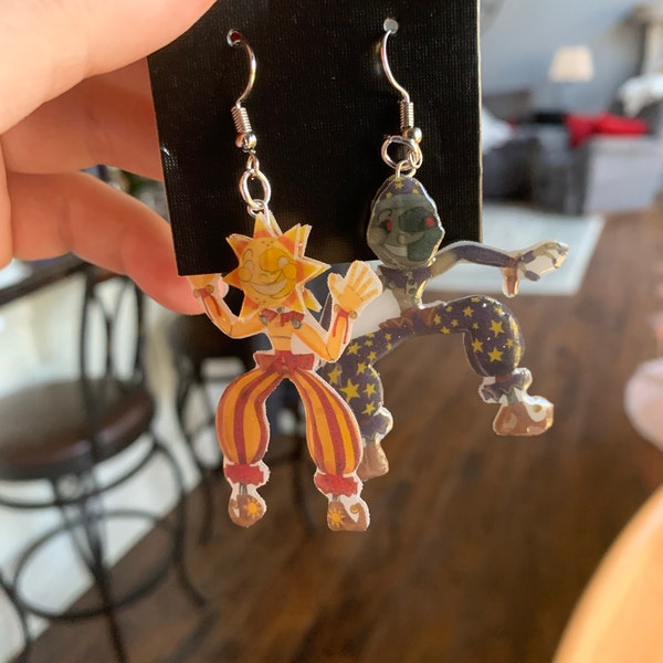 Amazing Digital Circus -earrings or Pins - Etsy