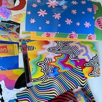 Indie Wall Collage Kit, Indie Collage Kit, Retro Wall Collage, Indie ...