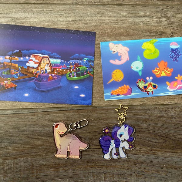 MLP Glitter Keychains - Etsy
