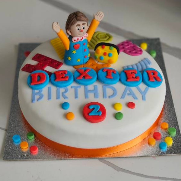 Handmade Edible Mr Tumble Surprise, Cbeebies Cake Topper, Birthday ...