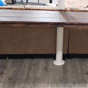 Metal Table Legs Post Style Adjustable Feet Choose Your - Etsy