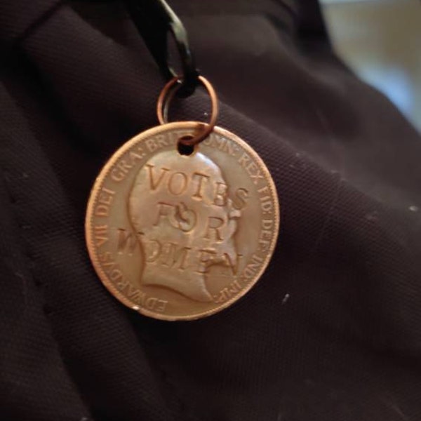 Suffragette Penny . Defaced Edward VII Coin . Votes for Women . Buy Two ...