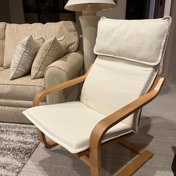 Ikea Poang Cover Ikea Poang Chair Cover Poang Chair Cushion Compatible ...