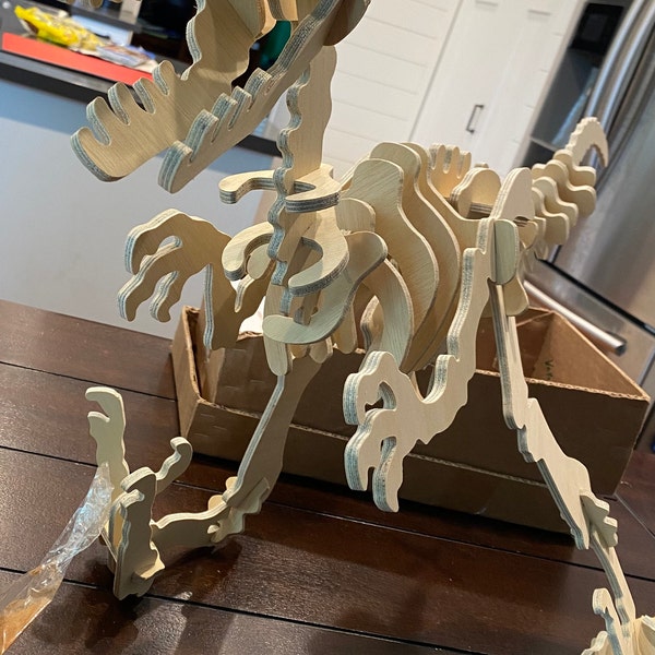 3D Welded Metal T-rex Skeleton Sculpture Free Shipping - Etsy