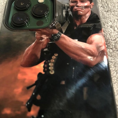 Arnold Schwarzenegger Commando Phone Case for iPhone 15 Pro Max Magsafe ...