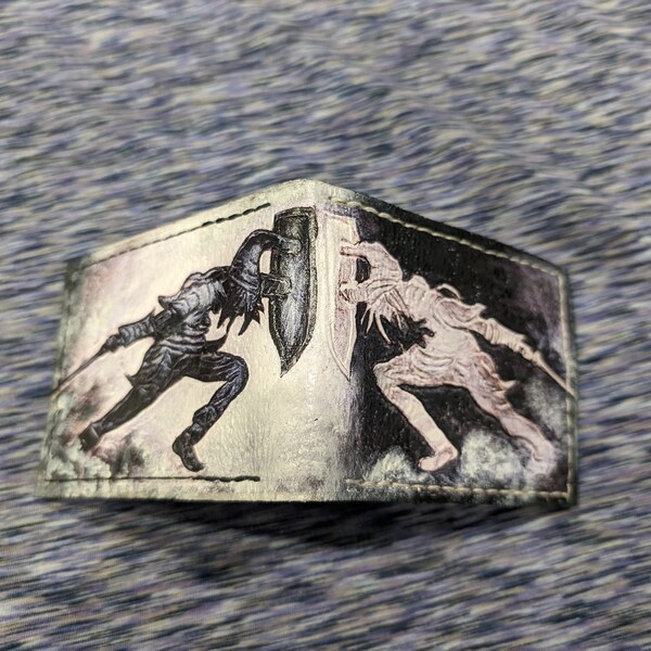 Super Metroid Leather Bifold Wallet Handcrafted Wallet - Etsy