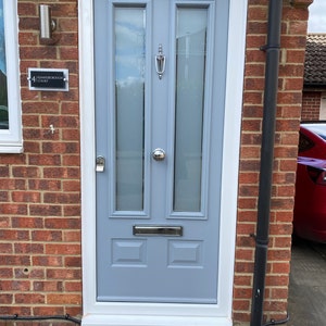 House Number Plaque Rectangle Door Sign 120mm X 225mm | Etsy UK