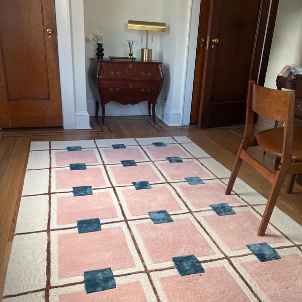 Sketch Rug Multicolored Thick Hand-tufted Wool Area Rug/carpet for ...